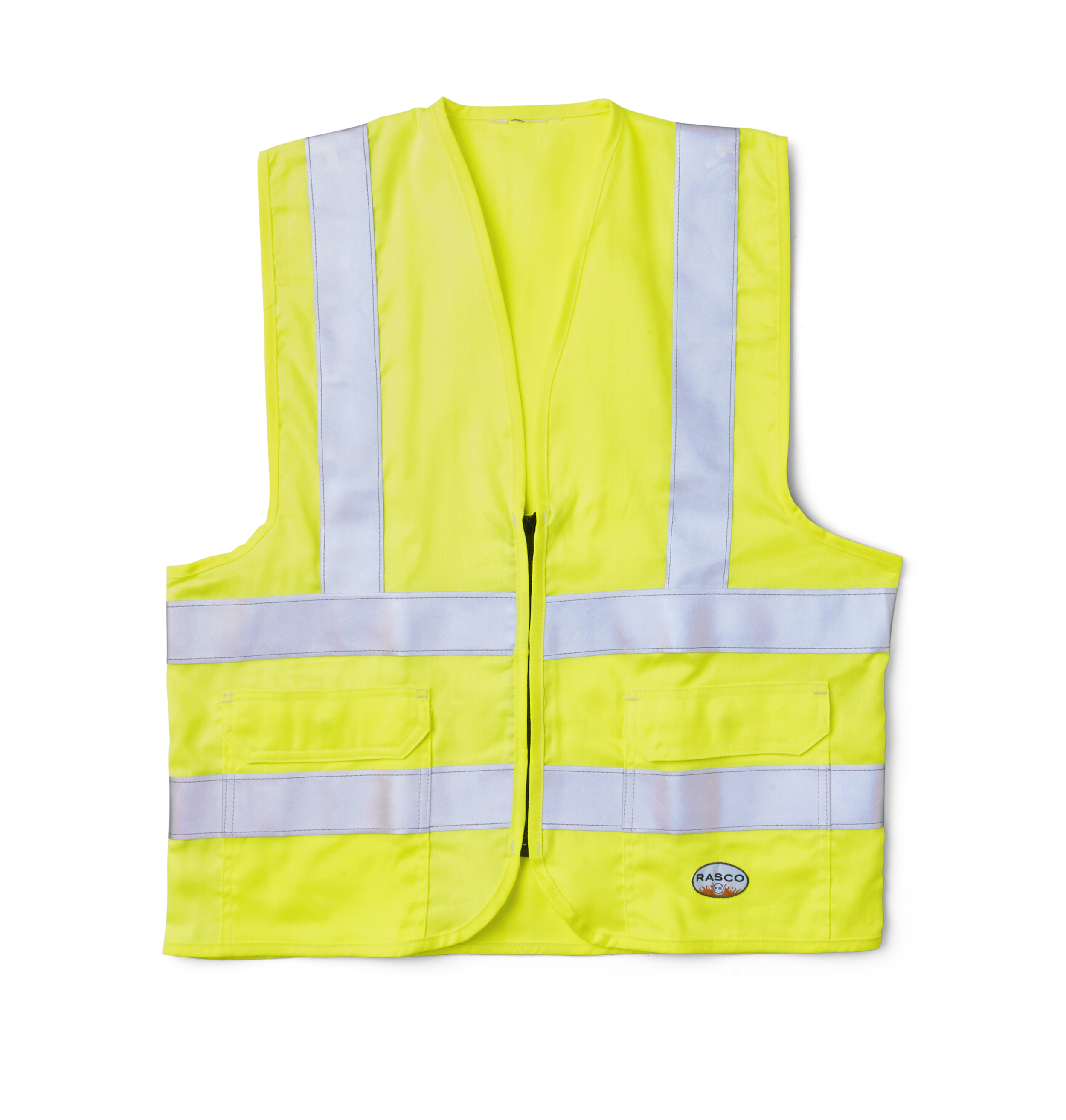 Rasco FR1603 FR Hi Vis Vest w/ Trim
